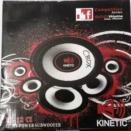 Kinetic KS12 Subwoofer 12" 500watts Car Audio Home Theater Sub, Audio ...