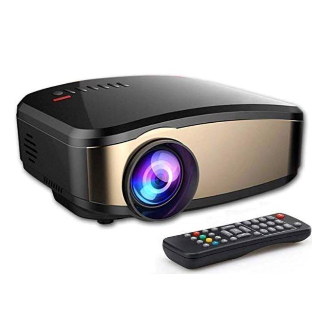 (M35) Video Projector Wi-Fi 1080P, VPRAWLS Full HD LED Home Theater ...