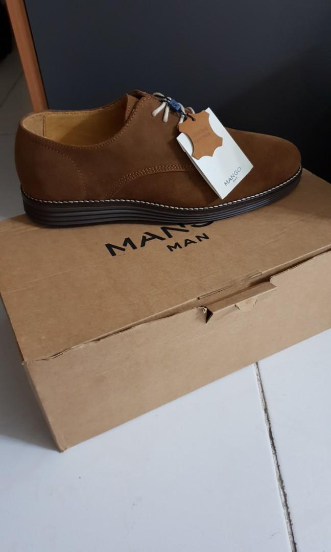 Mango Men Suede Shoes, Men's Fashion, Footwear, Casual shoes on Carousell