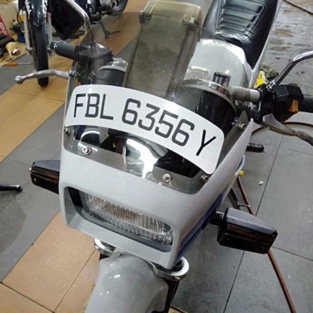 Motorcycle Plate Maker, Motorcycles, Motorcycle Accessories on Carousell