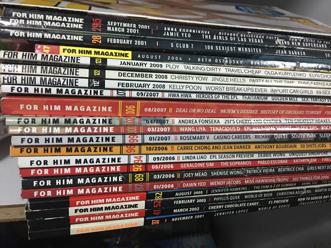 Out of print FHM magazines, Hobbies & Toys, Books & Magazines ...