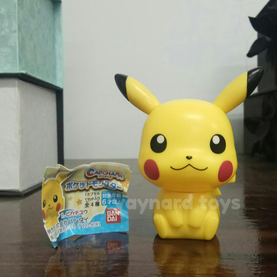 Pokemon figure big head pikachu piplup eevee rowlet, Toys ...