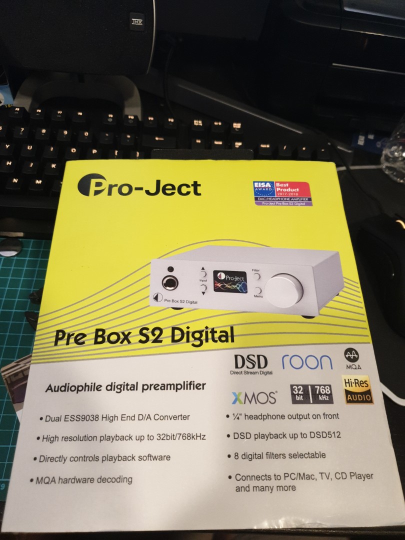 Pro-Ject Pre Box S2 Digital, TV & Home Appliances, TV & Entertainment ...