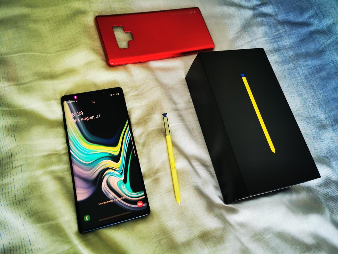 Samsung Note 9 Ocean Blue 128GB, Mobile Phones & Gadgets, Mobile Phones ...