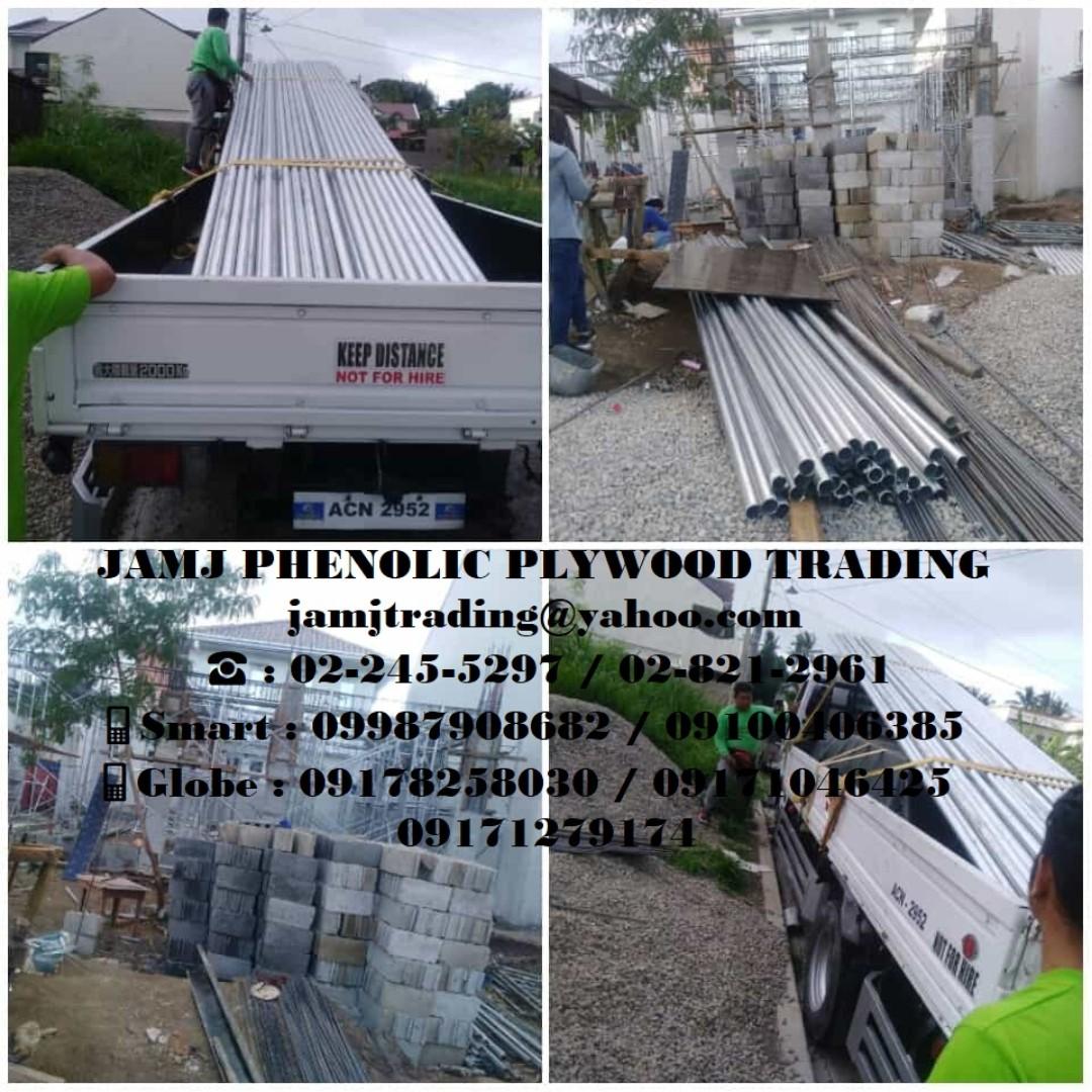 Scaffolding pipes, H frame set, GI ladder, catwalk or flatform and ...