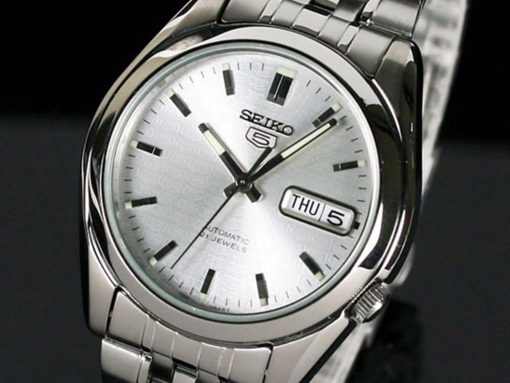 Seiko 5 SNK355 Automatic Steel Watch SNK355K1 Brand New, Men's Fashion, Watches & Accessories ...