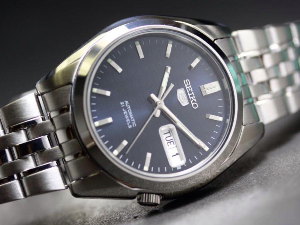 Seiko 5 SNK357 Automatic Steel Watch SNK357K1 Brand New, Men's Fashion ...