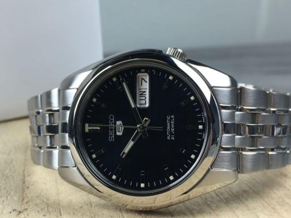 Seiko 5 SNK357 Automatic Steel Watch SNK357K1 Brand New, Men's Fashion ...