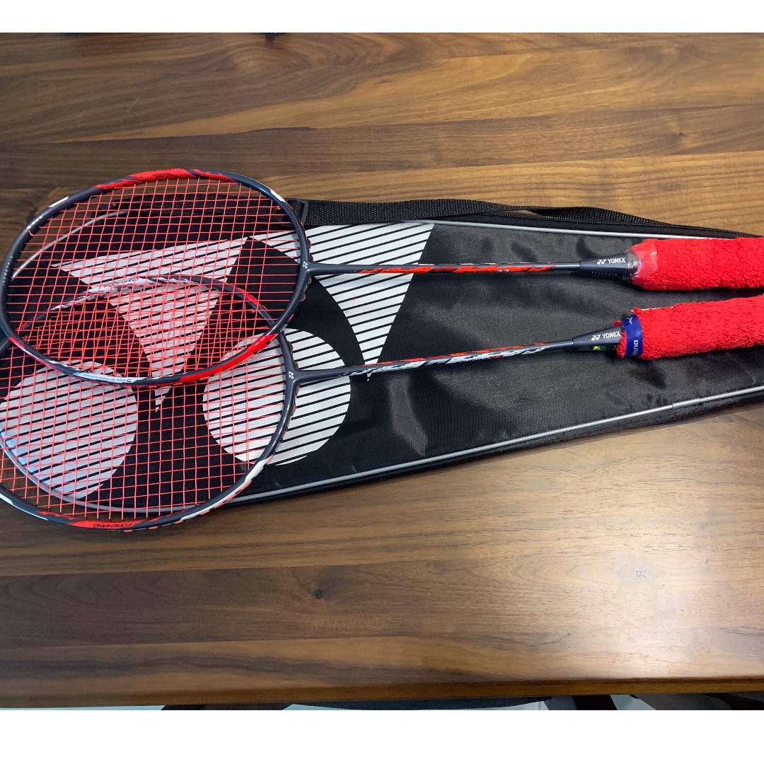 Selling 2 x Duora 77 Badminton Racquets by Yonex, Sports Equipment, Sports & Games, Racket ...