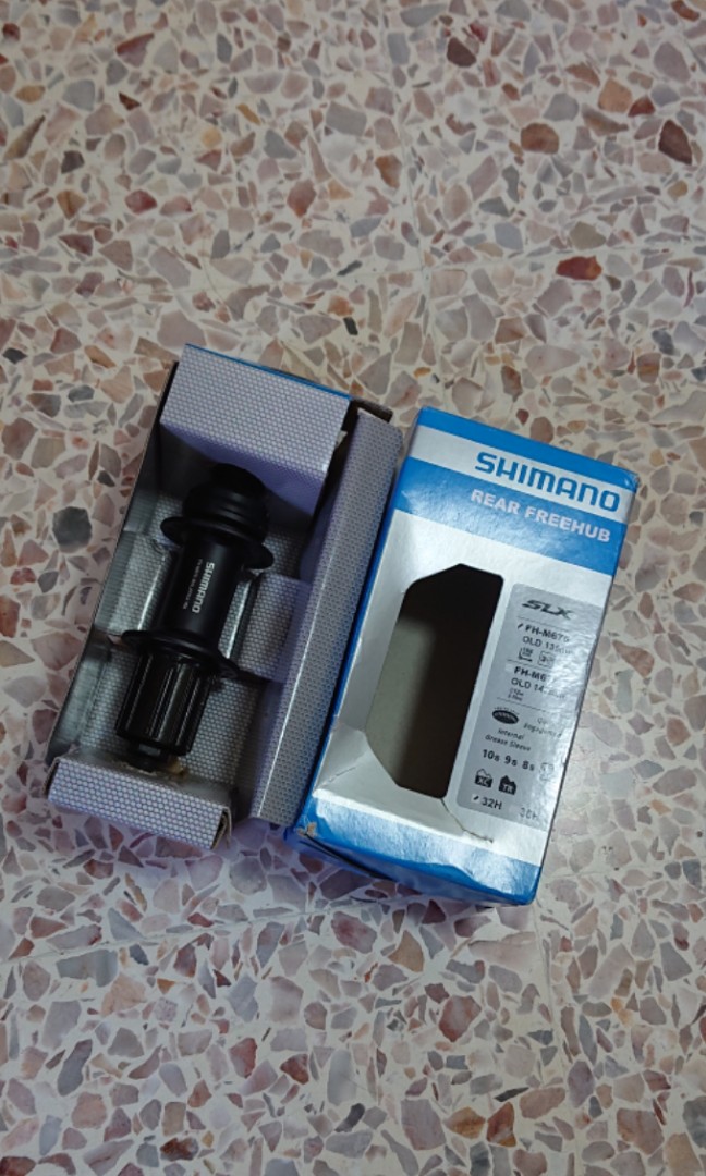 Shimano SLX FH-M675 Freehub Rear Hub 9 10 11 speed, Sports Equipment ...