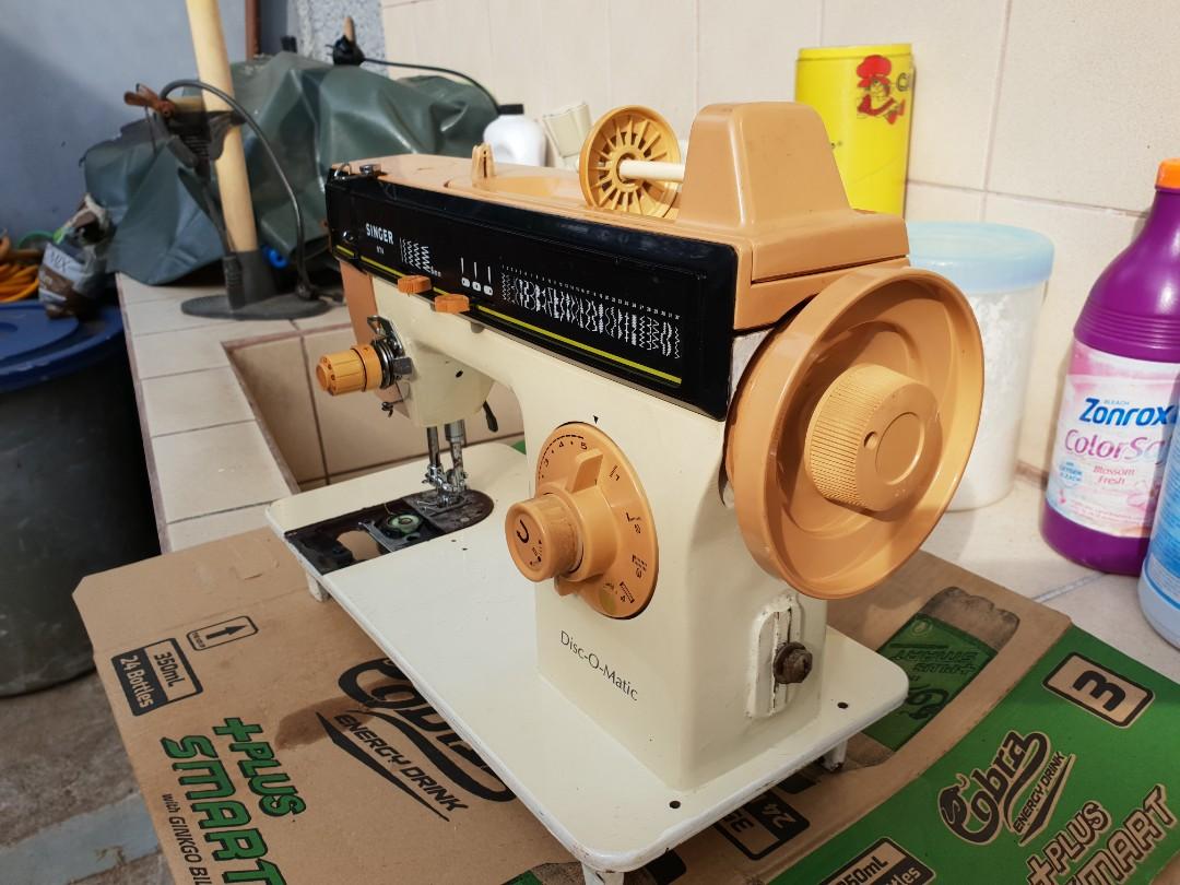 Singer Sewing Machine Head 974, TV & Home Appliances, Other Home ...
