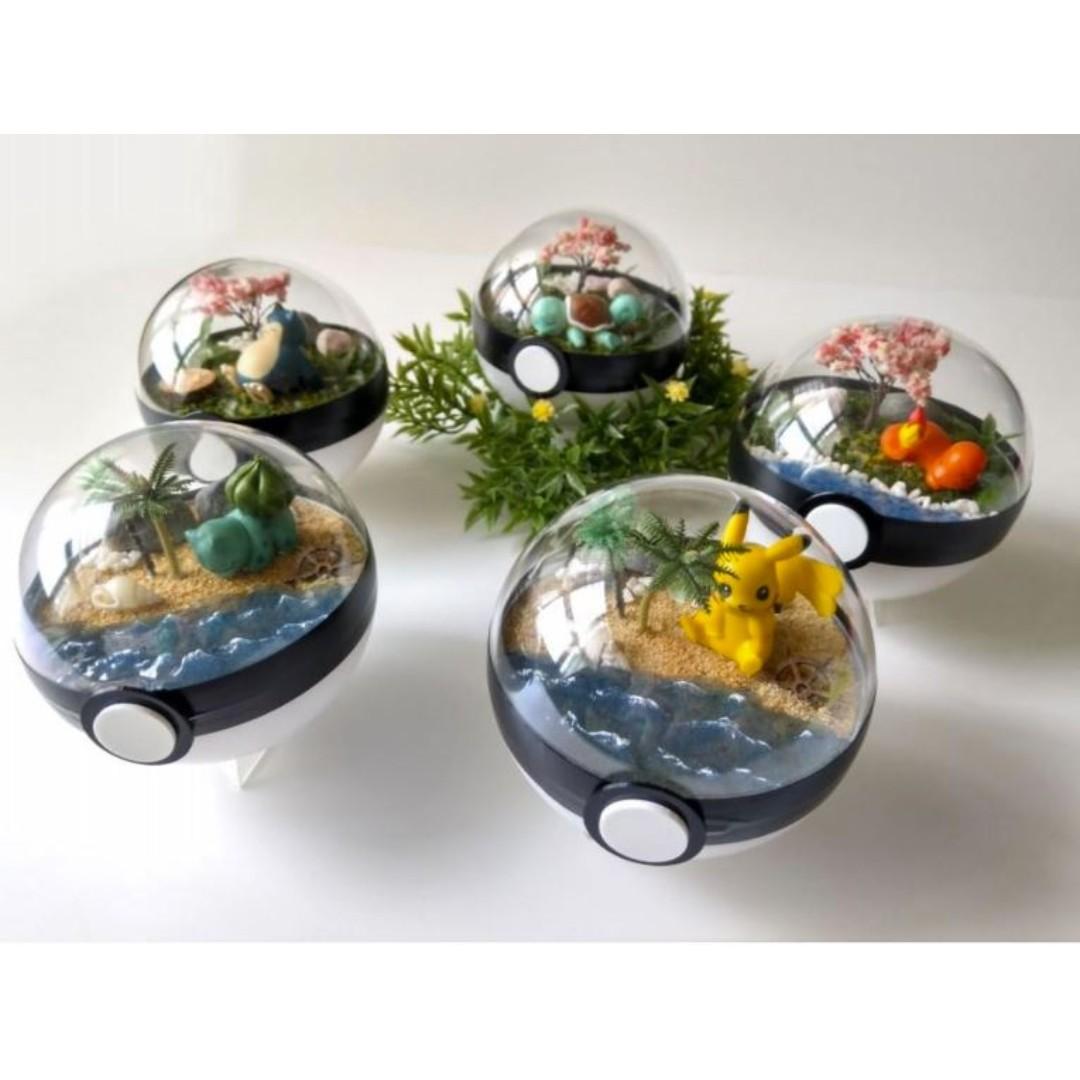 Snorlax Pokemon Terrarium | Forest Pokéball, Hobbies & Toys, Toys ...
