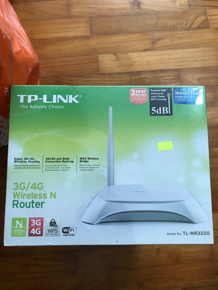 TP-LINK 3G/4G Wireless N Router, Computers & Tech, Parts & Accessories ...