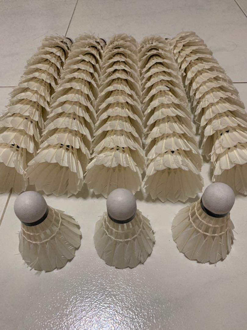 Used badminton shuttlecocks for sale, Sports Equipment, Sports & Games ...