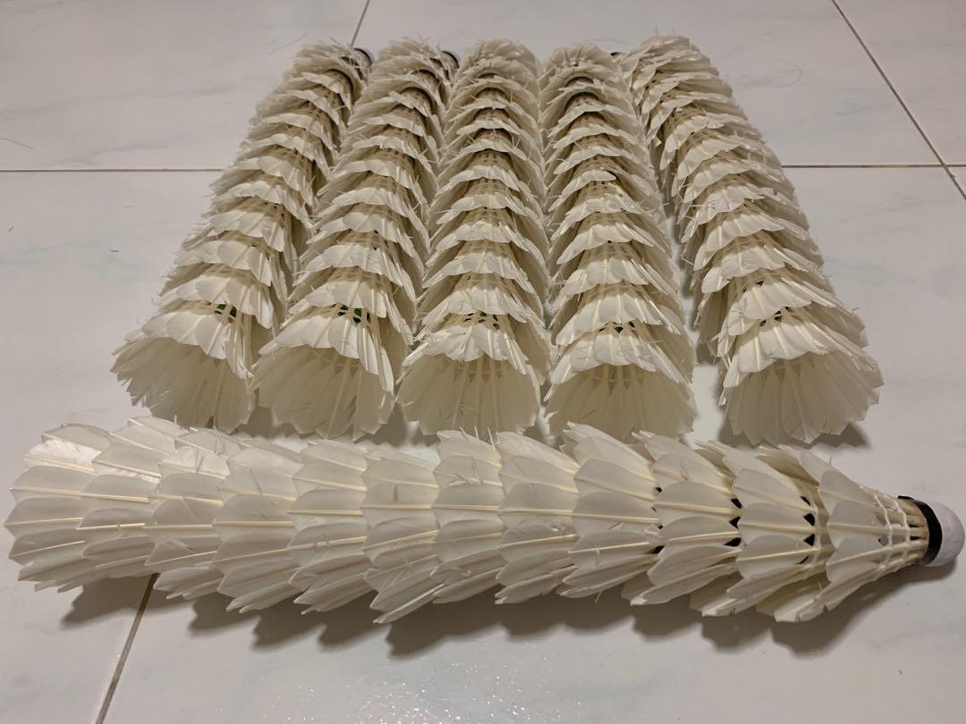 Used badminton shuttlecocks for sale, Sports Equipment, Sports & Games ...