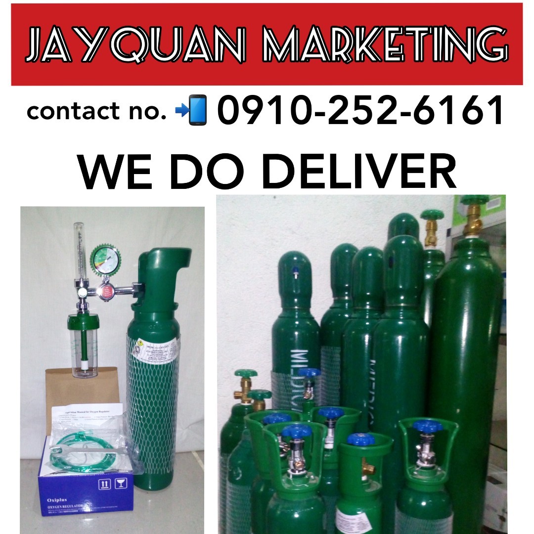 5lbs Complete Set Ready to use medical oxygen tank, Beauty & Personal ...