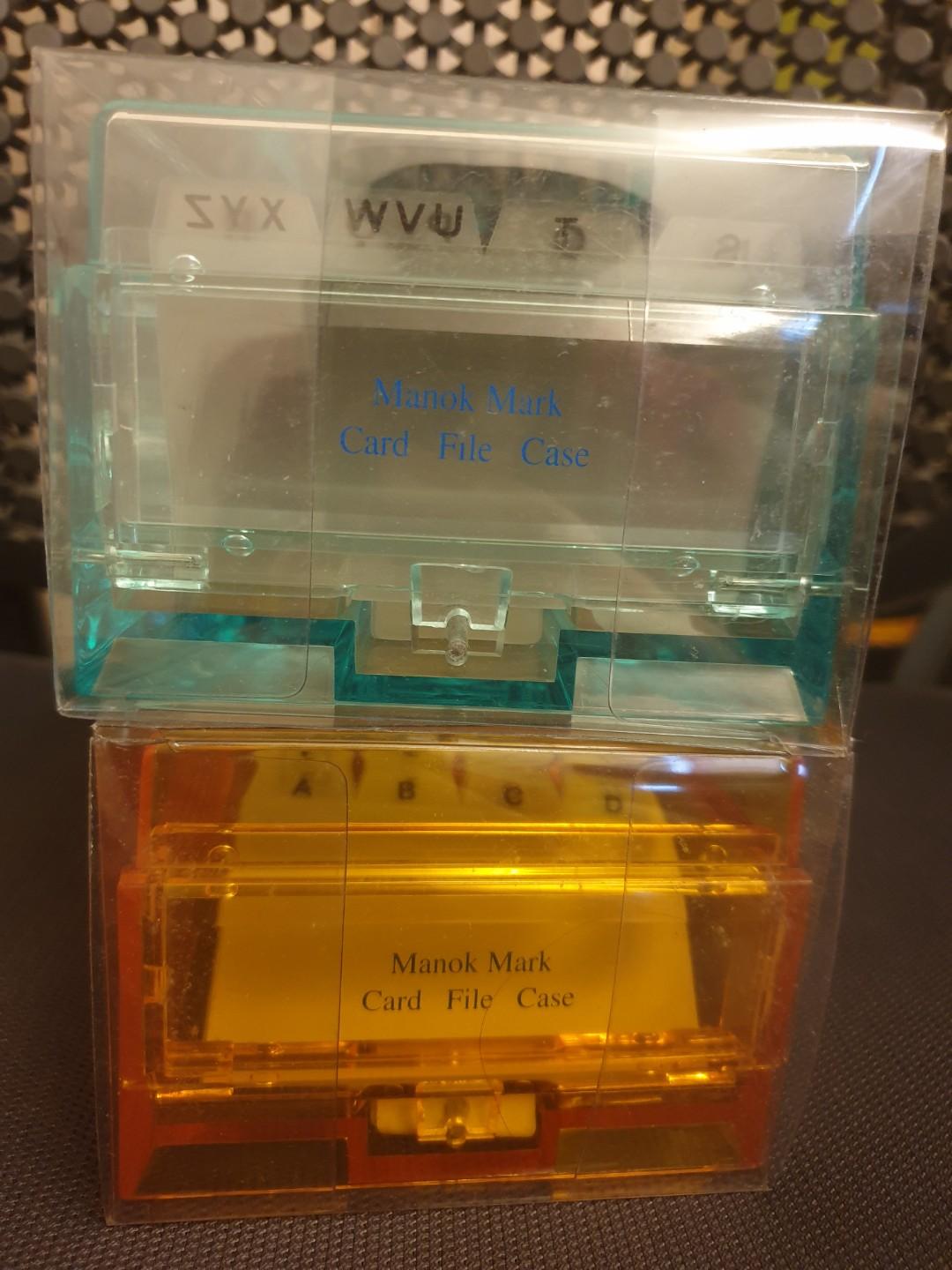 Acrylic Box,card file case, Hobbies & Toys, Stationery & Craft ...