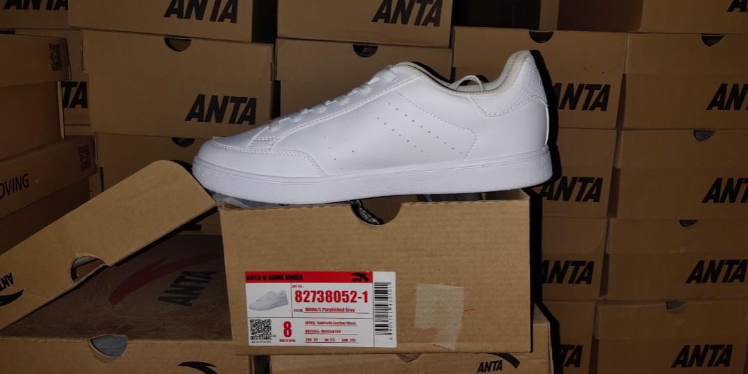 Anta white shoes, Women's Fashion, Footwear, Sneakers on Carousell