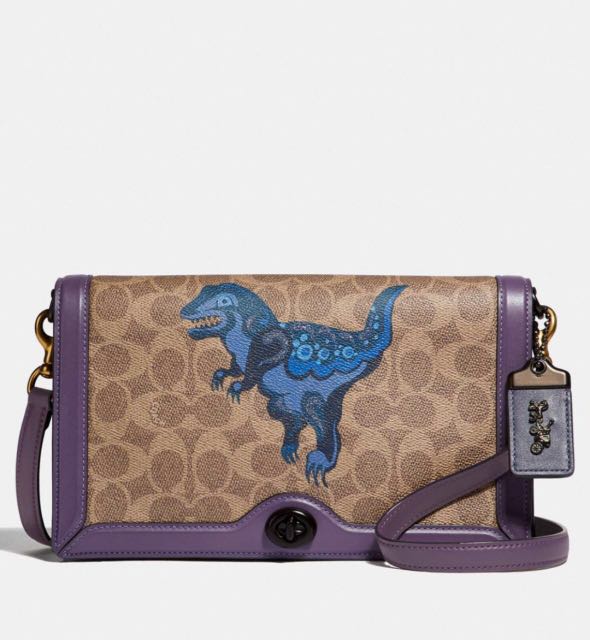 Authentic coach riley in signature canvas with rexy, Luxury, Bags ...