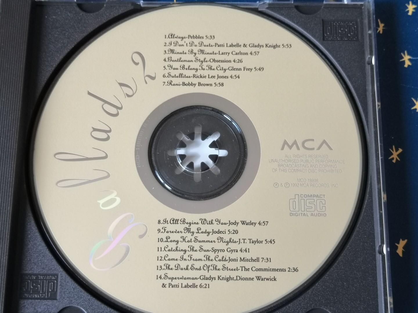 BALLADS 2 MCA ORIGINAL (US PRESS) SONGS CD, Hobbies & Toys, Music ...