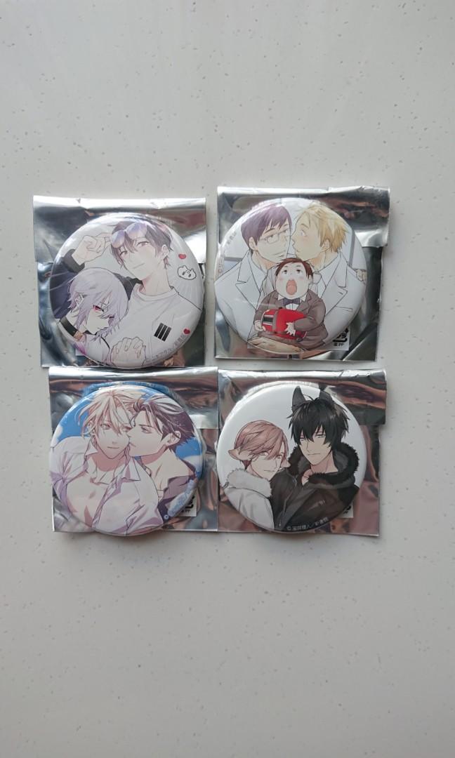 BL/YAOI Dear+ Summer Fair canbadge [Ten Count etc], Hobbies & Toys ...
