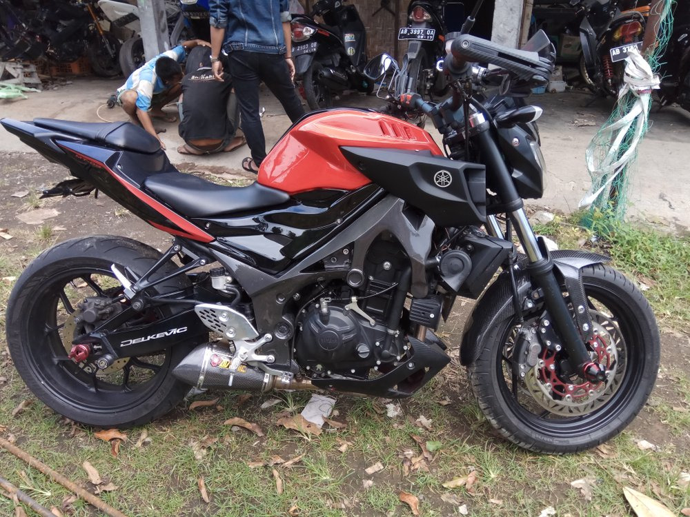 Body Custom Yamaha MT25 Body Set Depan Model MT09 MT10, Motor di Carousell