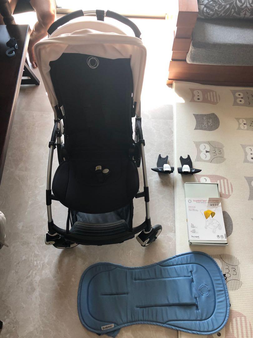 Bugaboo bee 3 complete with accessories and car adapter, Babies & Kids ...