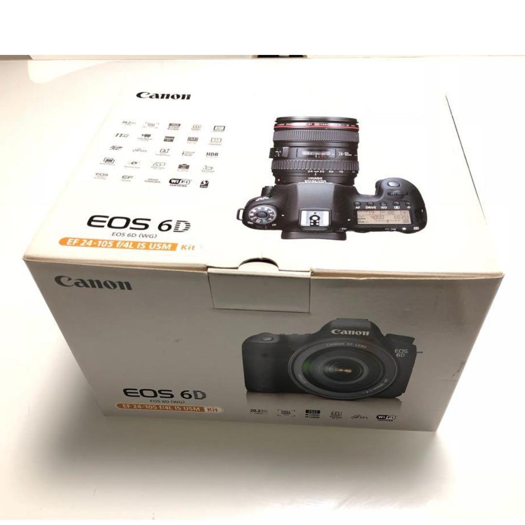 Canon 6D mark1 with 3 original battery, Photography, Cameras on Carousell