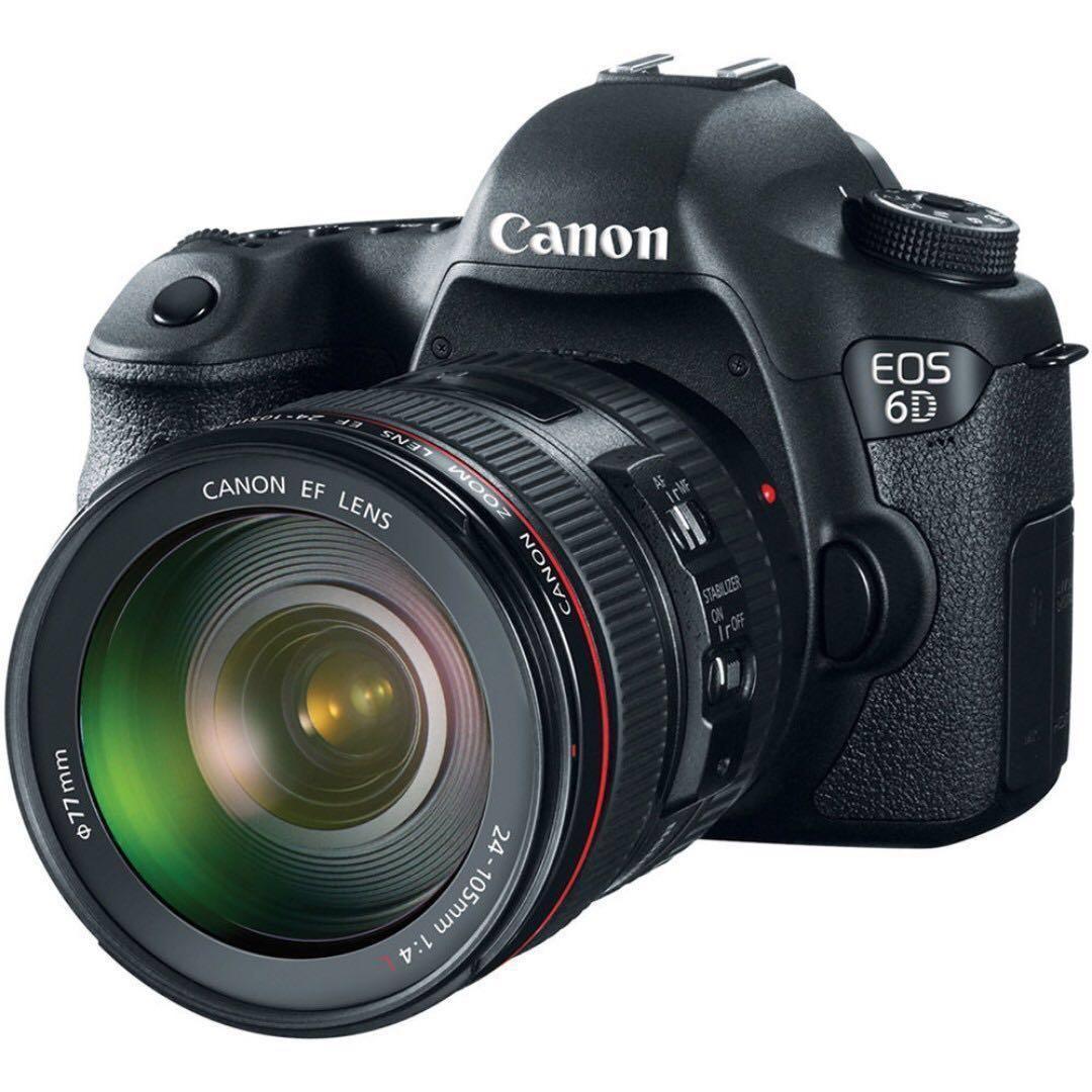 Canon 6D mark1 with 3 original battery, Photography, Cameras on Carousell