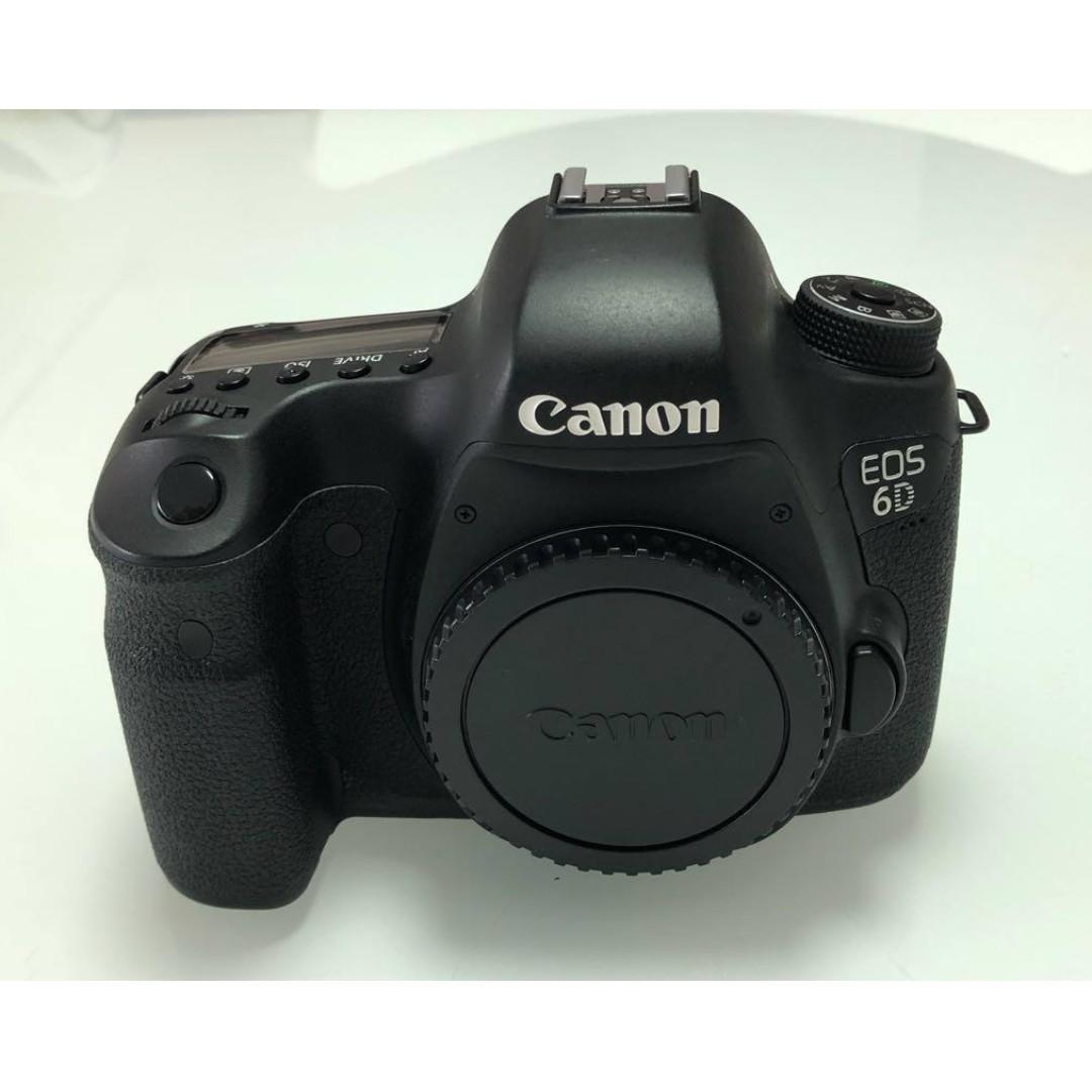 Canon 6D mark1 with 3 original battery, Photography, Cameras on Carousell