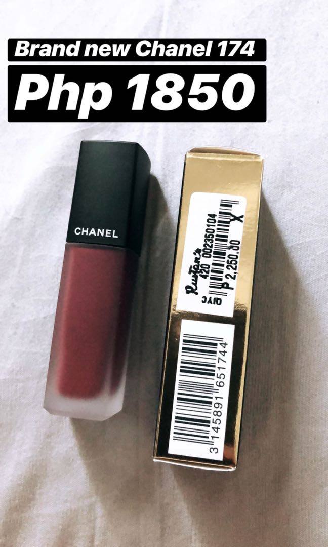 Chanel Liquid Lipstick Shade 174, Beauty & Personal Care, Face, Makeup ...