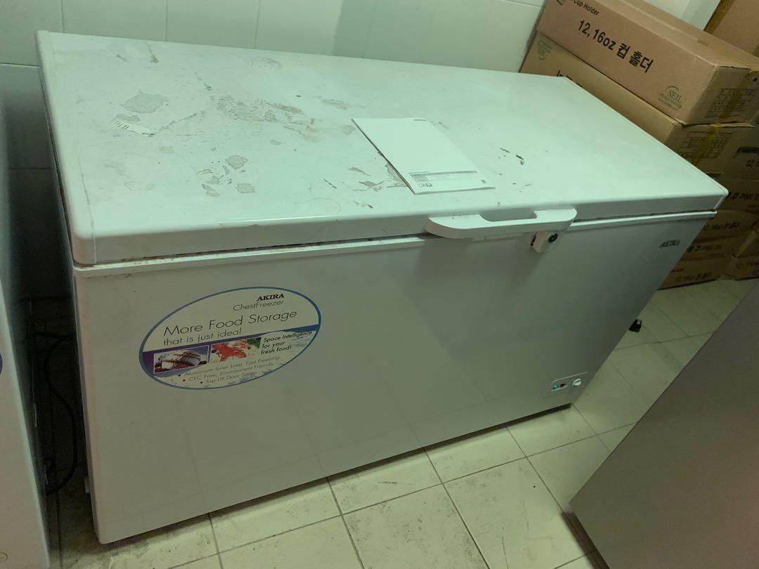 Chest Freezer 468L Akira, TV & Home Appliances, Kitchen Appliances ...