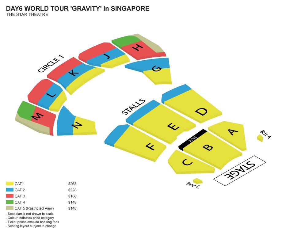 DAY6 WORLD TOUR GRAVITY SG, Hobbies & Toys, Memorabilia & Collectibles ...