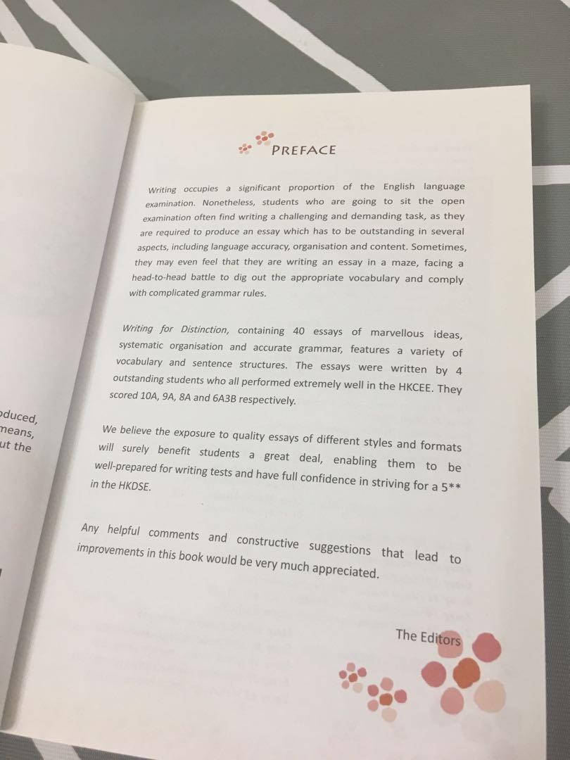 (Dse )English writing for distinction, 興趣及遊戲, 書本 & 文具, 教科書 - Carousell