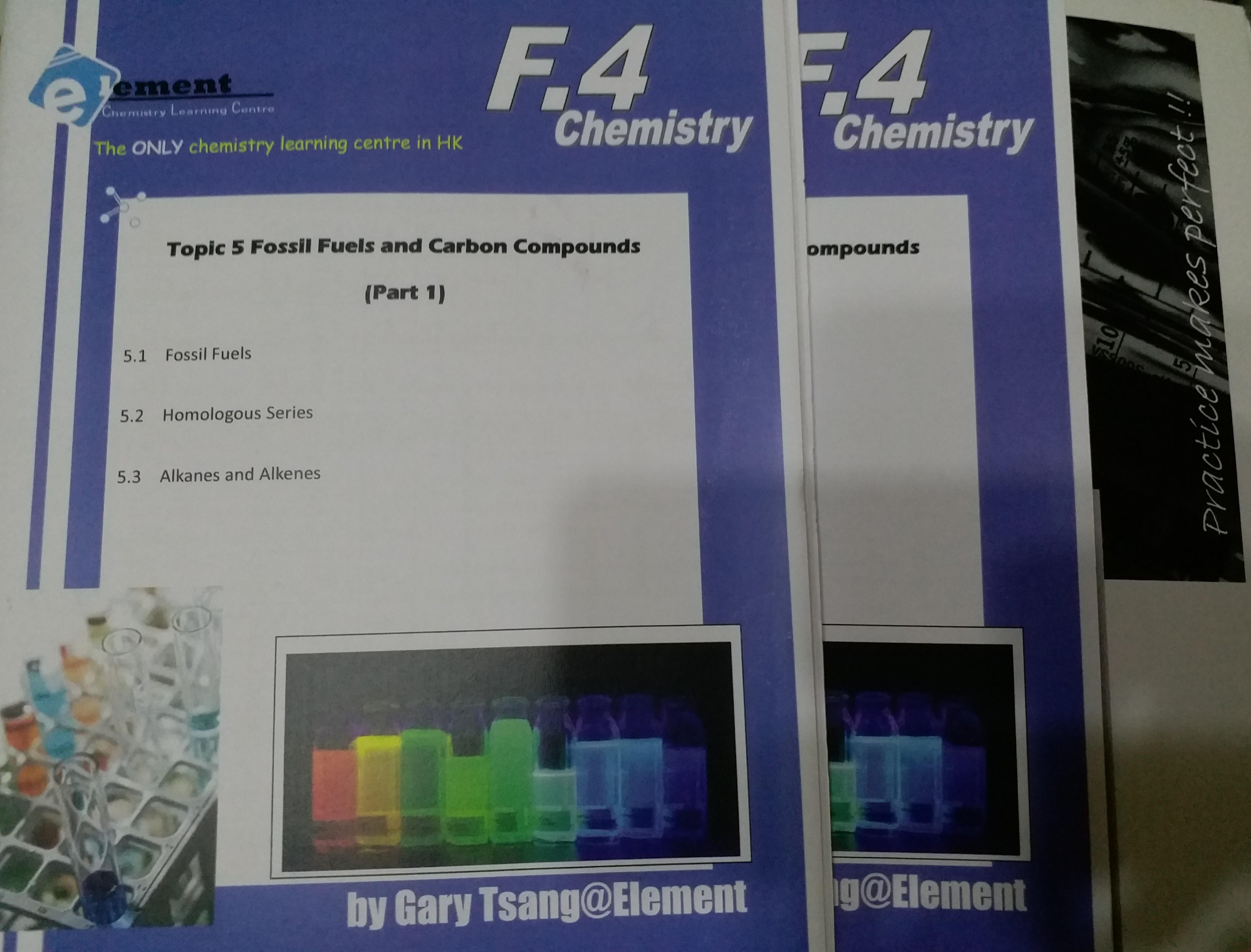 element chemistry f4 notes & exercises, 興趣及遊戲, 書本 & 文具, 教科書 - Carousell