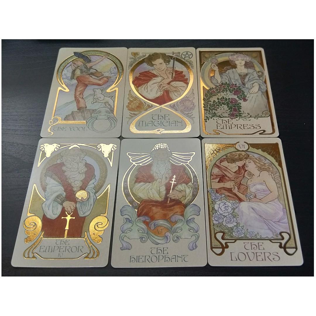 Ethereal visions illuminated Tarot Deck, Hobbies & Toys, Toys & Games ...
