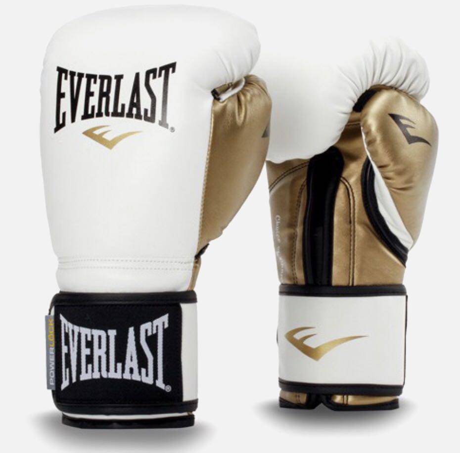 Everlast Powerlock Boxing Gloves 16 Oz, Sports Equipment, Sports ...