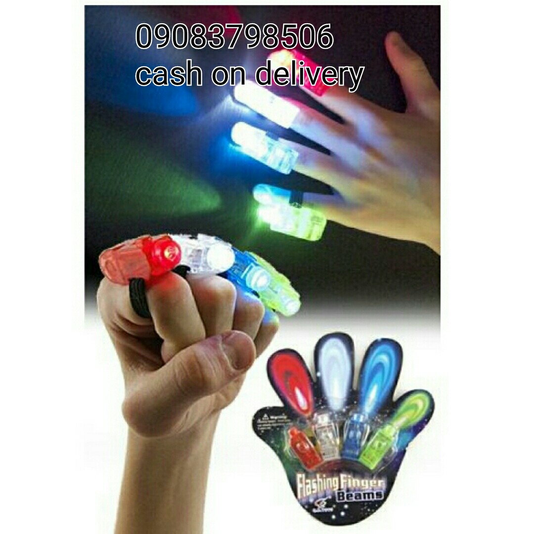 Flashing laser Finger Led Flashing Finger, Hobbies & Toys, Toys & Games ...