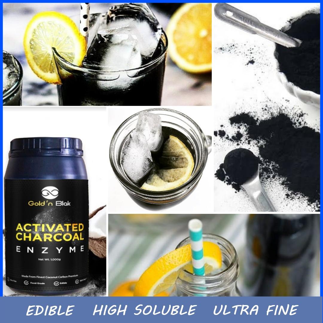 Food Formulated Activated Charcoal Enzyme Powder Health And Nutrition