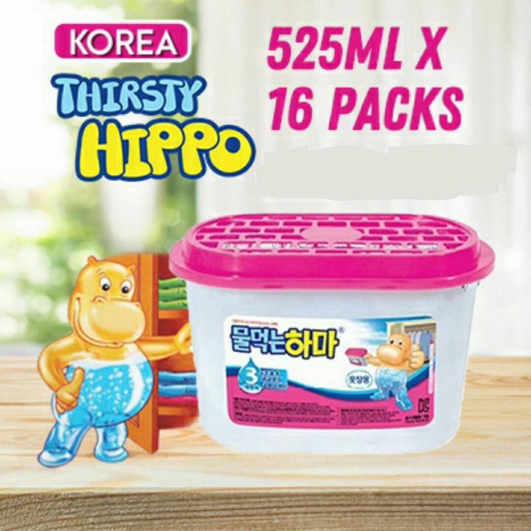 FREE DELIVERY Korean Thirsty Hippo x 16 packs, Everything Else on Carousell
