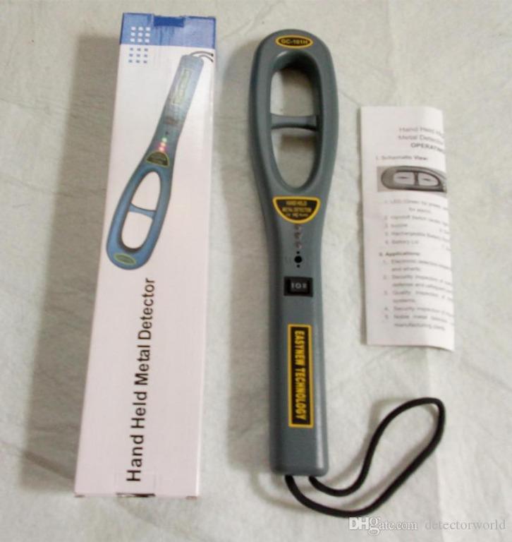 GC-101H Hand Held Metal Detector, Furniture & Home Living, Security ...