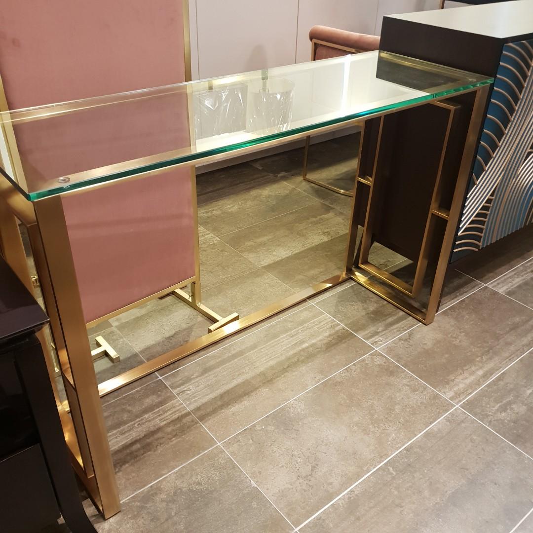 Glacier Console Table (Display), Furniture & Home Living, Furniture, Tables & Sets on Carousell