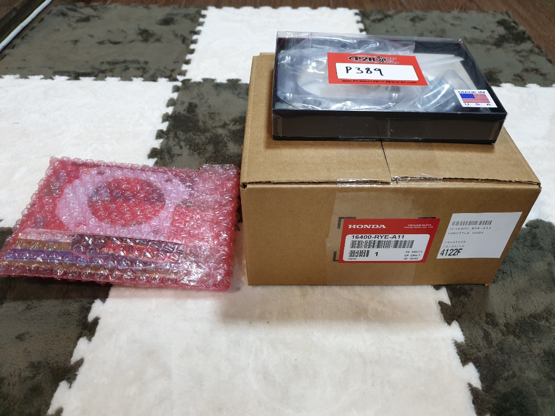 Honda New J37 throttlebody with new P2R adapter for FD2R, Car ...