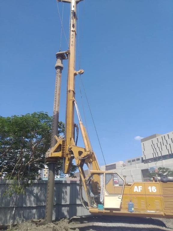 Hydraulic Drilling Rig Bored Pile Drill Rig Bored Pile Rig Foundation ...