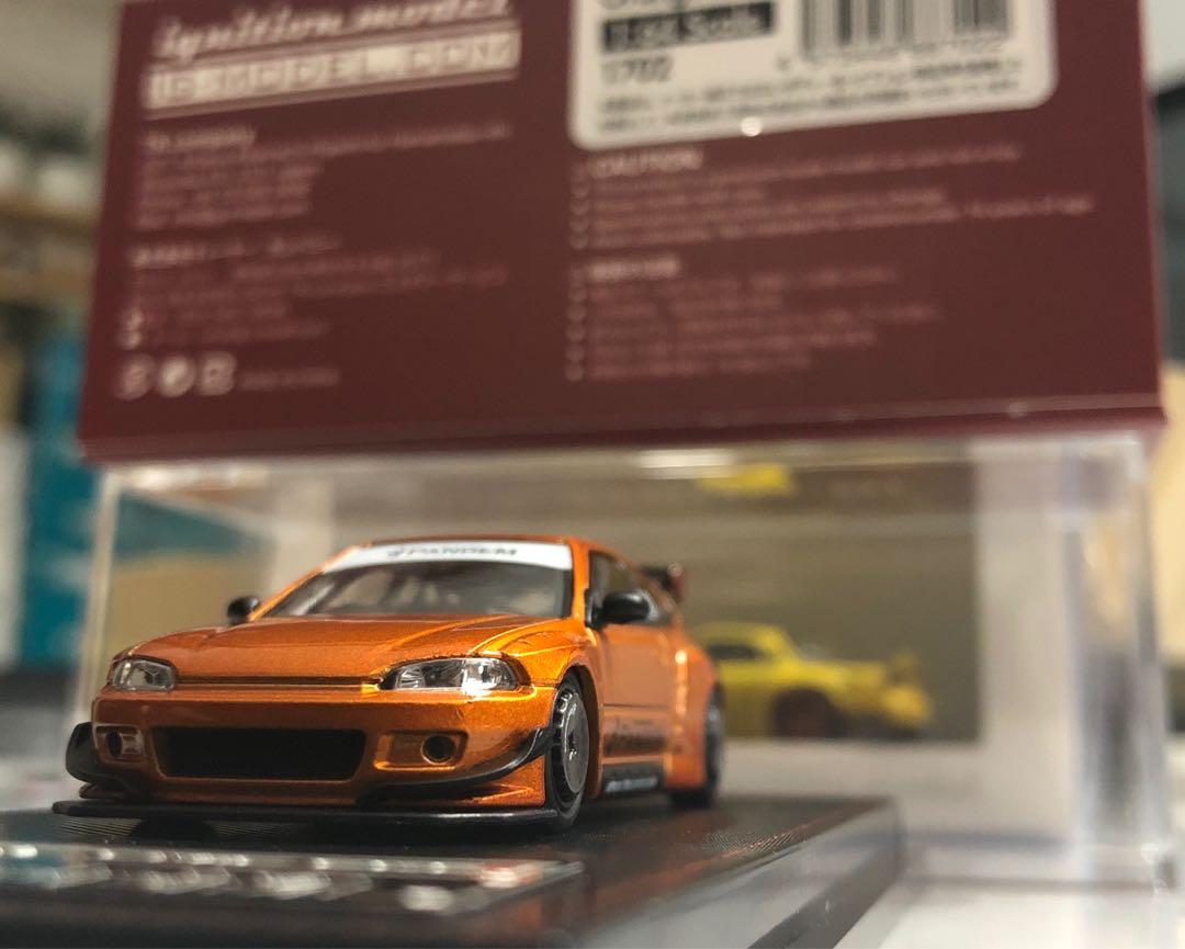 Ignition Model IG 1/64 PANDEM CIVIC (EG6) Orange Metallic 1702, Hobbies ...