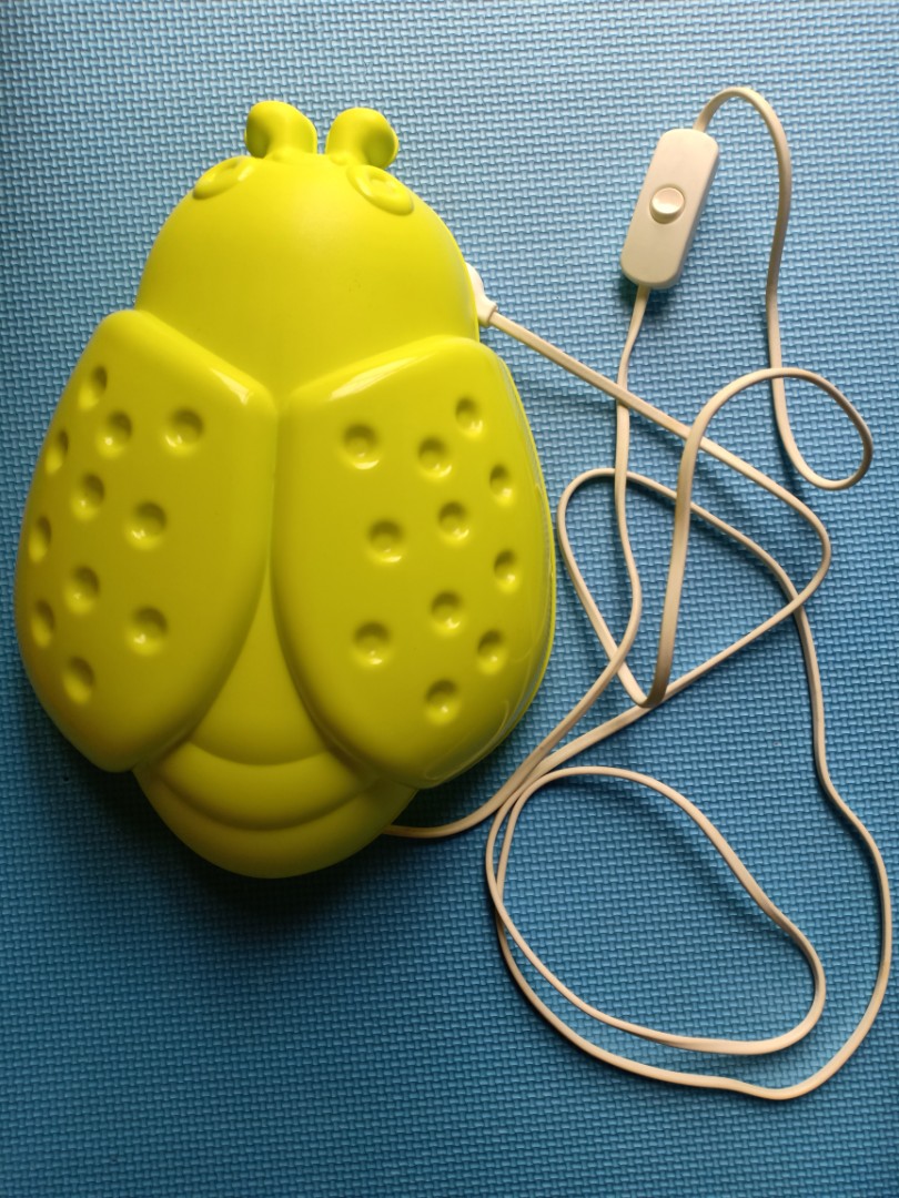 IKEA SMILA BLOMMA KIDS BUG WALL LIGHT LAMP GREEN NURSERY ROOM ...