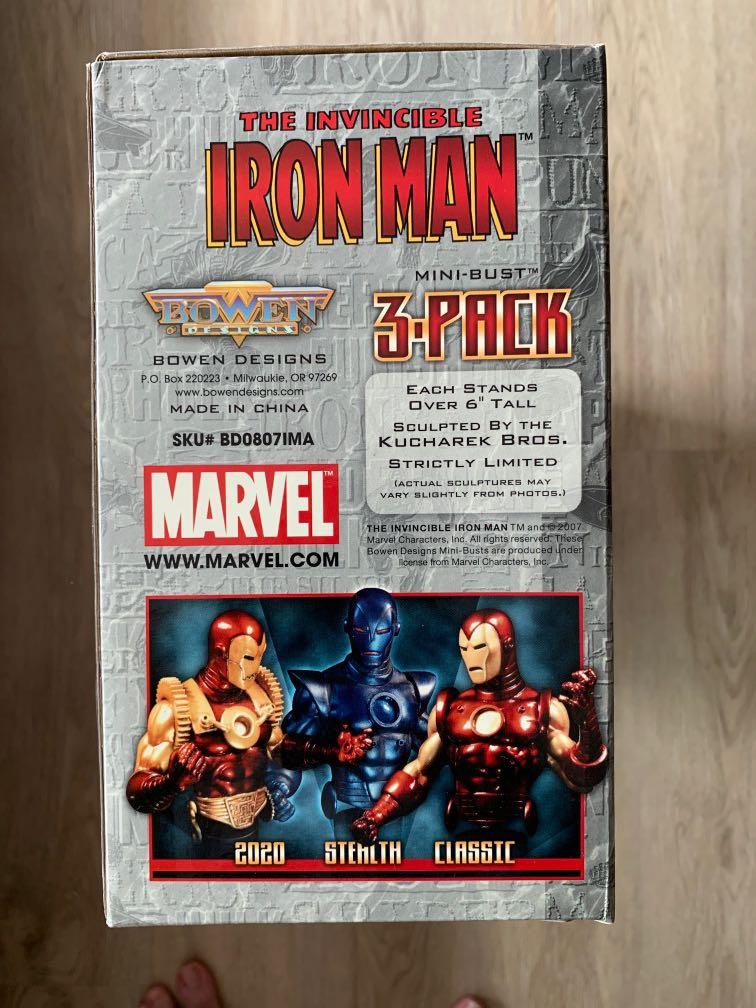 Iron man mini bust, Hobbies & Toys, Toys & Games on Carousell