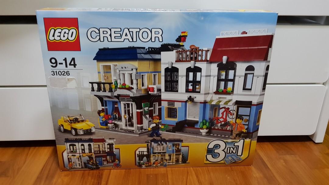 Lego 31026 Bike Shop & Cafe, Toys & Games, Bricks & Figurines on Carousell