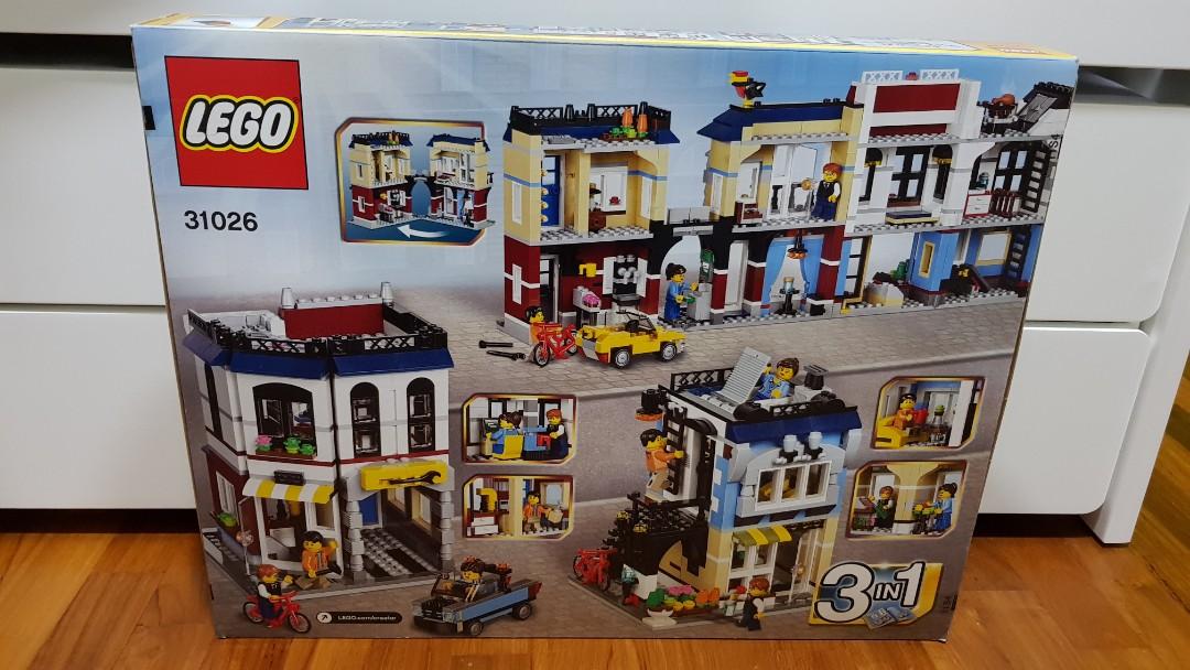 Lego 31026 Bike Shop & Cafe, Toys & Games, Bricks & Figurines on Carousell