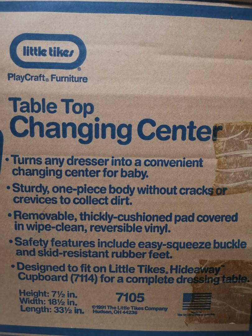 Little Tikes Table Top Changing Center, Babies & Kids, Infant Playtime ...